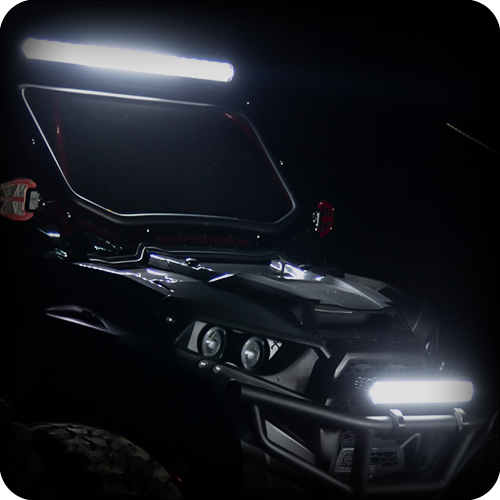 Baja Designs Squadron Racer Edition LED Auxiliary Light Pod Pair